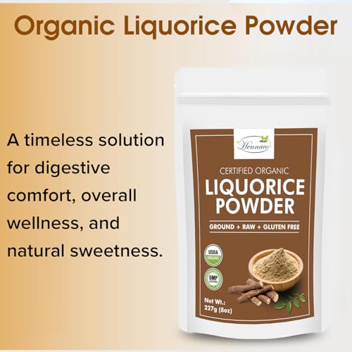 licorice root powder for natural sweetness