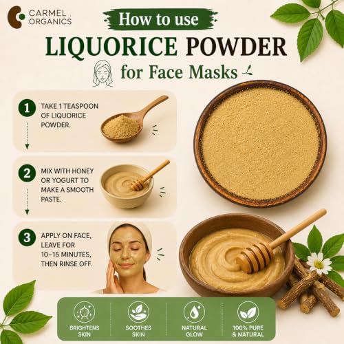 licorice root powder for soothing tea