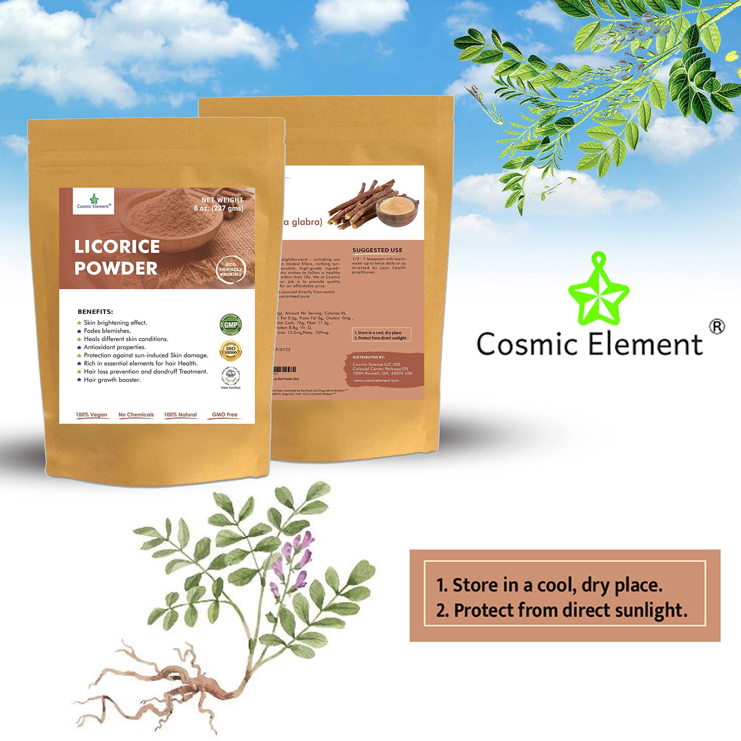 licorice root powder for stress relief
