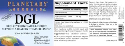 Licorice root tablets for balanced health