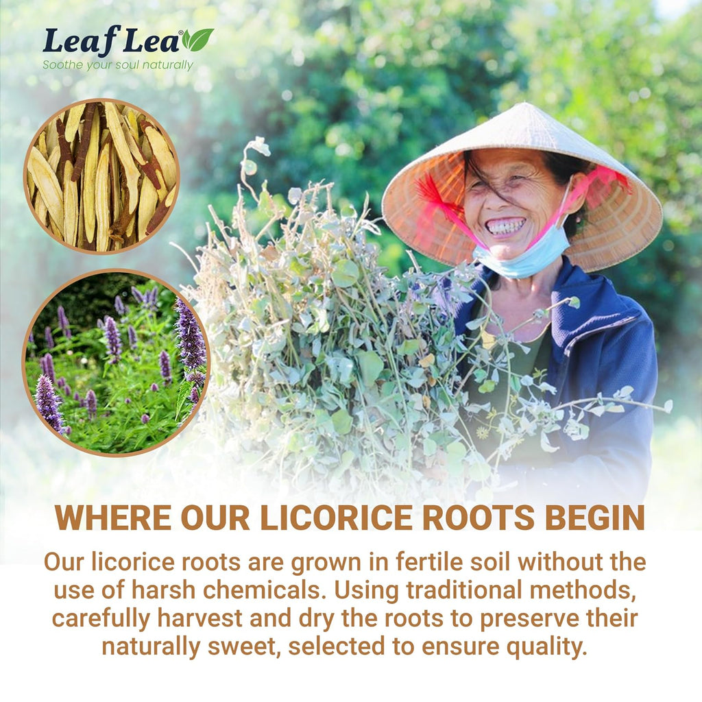 licorice root tea for soothing benefits