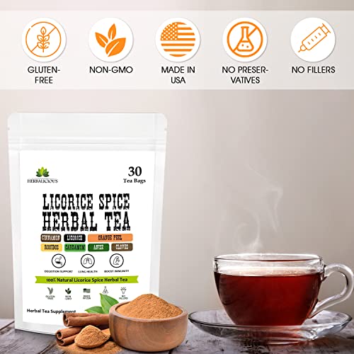 licorice root tea with antioxidants