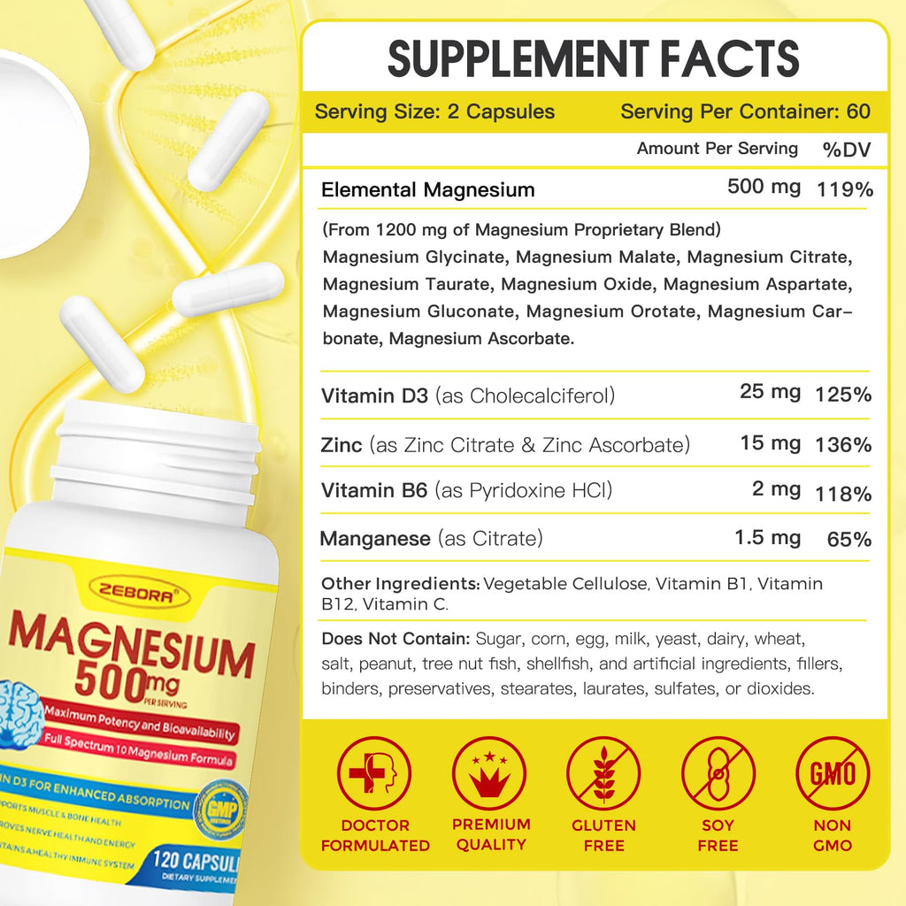 life brand magnesium complex features
