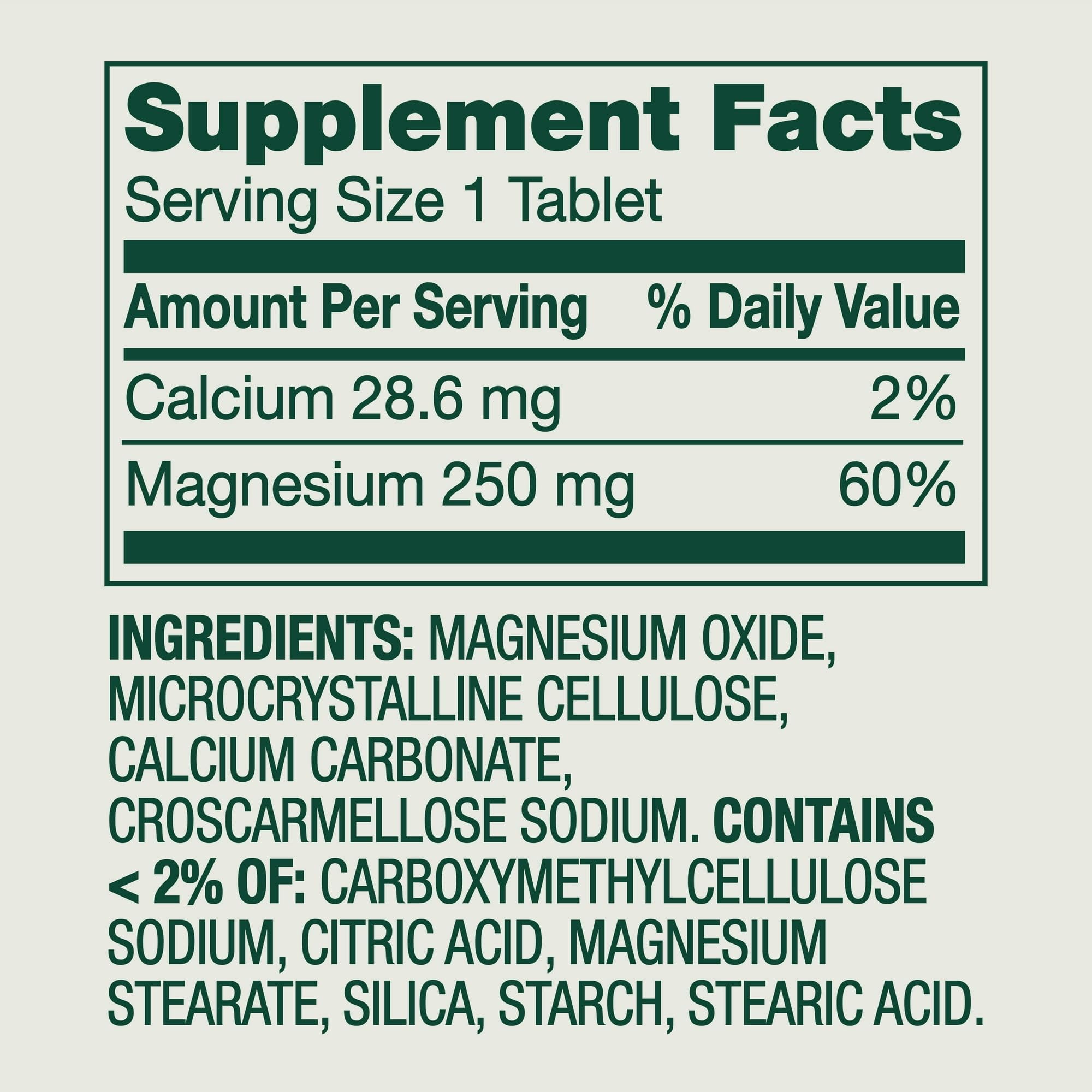 Life Brand magnesium for daily nutrition