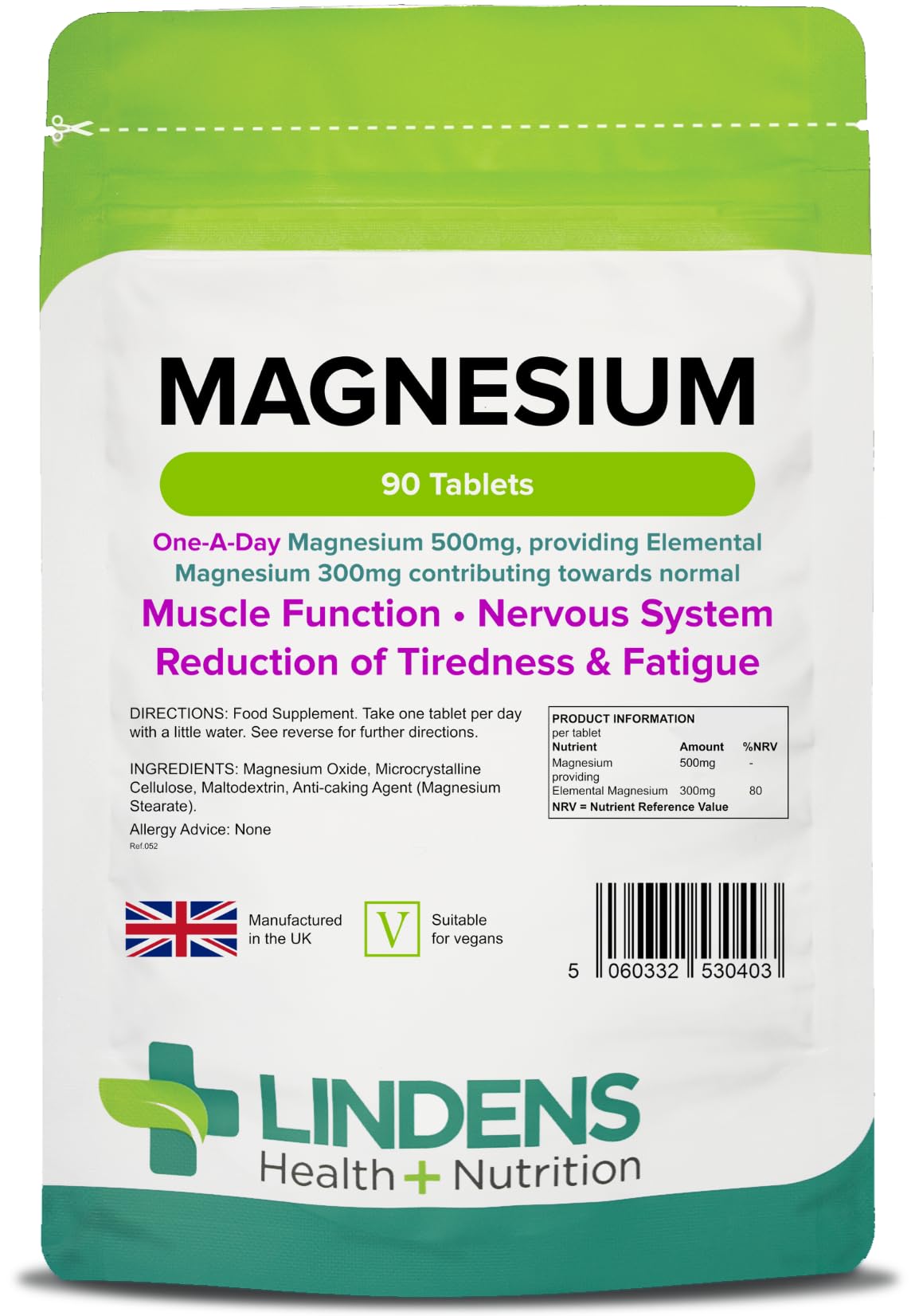 Life Brand magnesium tablets for wellness