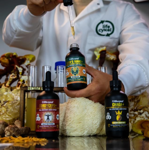 Life Cykel mushroom blend for health