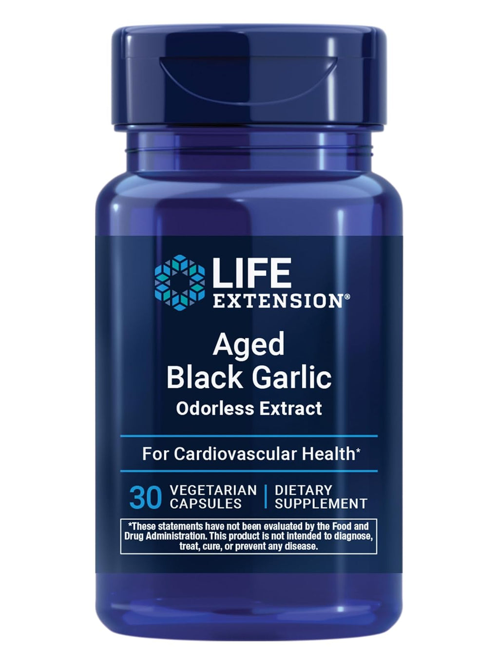 life extension aged black garlic capsules