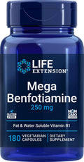 Life Extension Benfotiamine vegetarian capsules