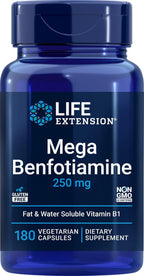Life Extension Benfotiamine vegetarian capsules