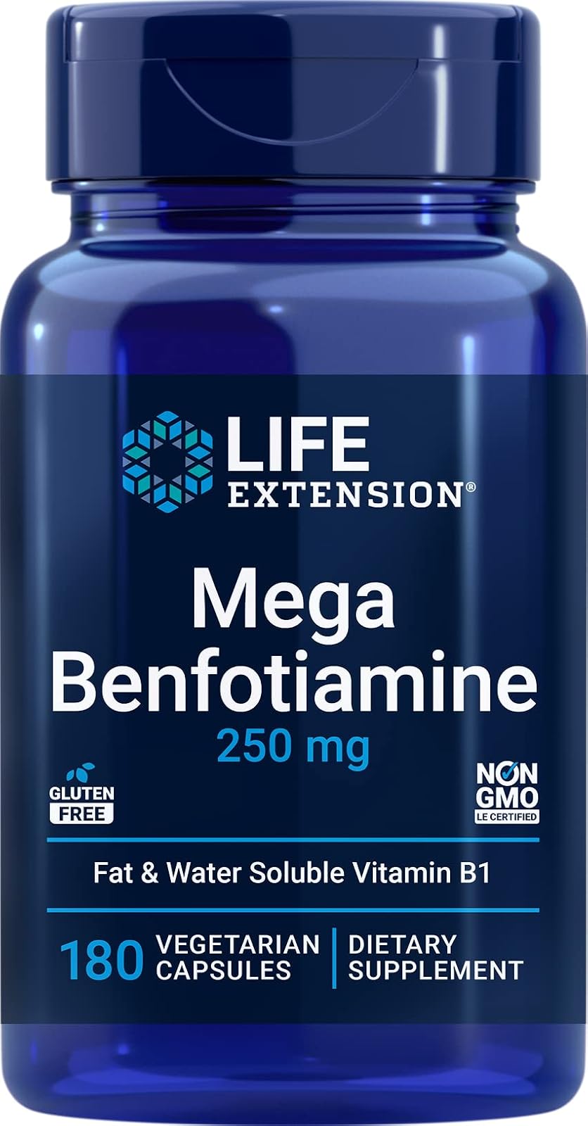 Life Extension Benfotiamine vegetarian capsules