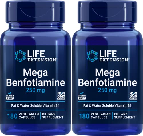 Life Extension benfotiamine vegetarian capsules