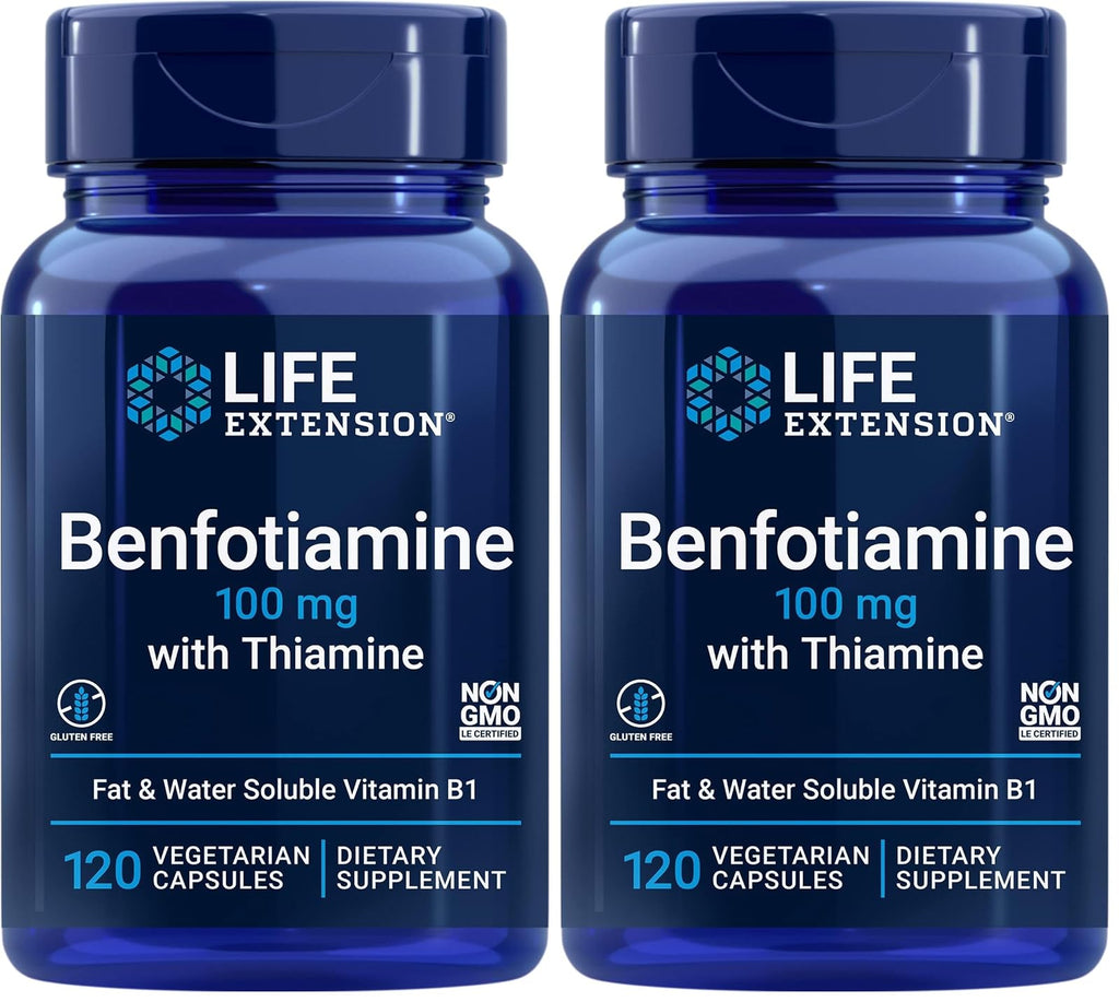 Life Extension Benfotiamine vegetarian capsules