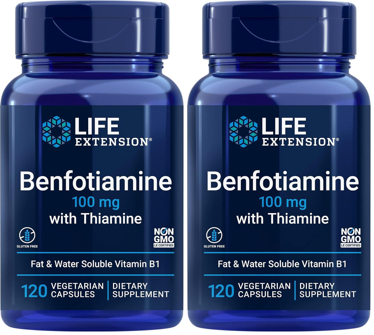 Life Extension Benfotiamine vegetarian capsules