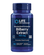 Life Extension bilberry extract capsules