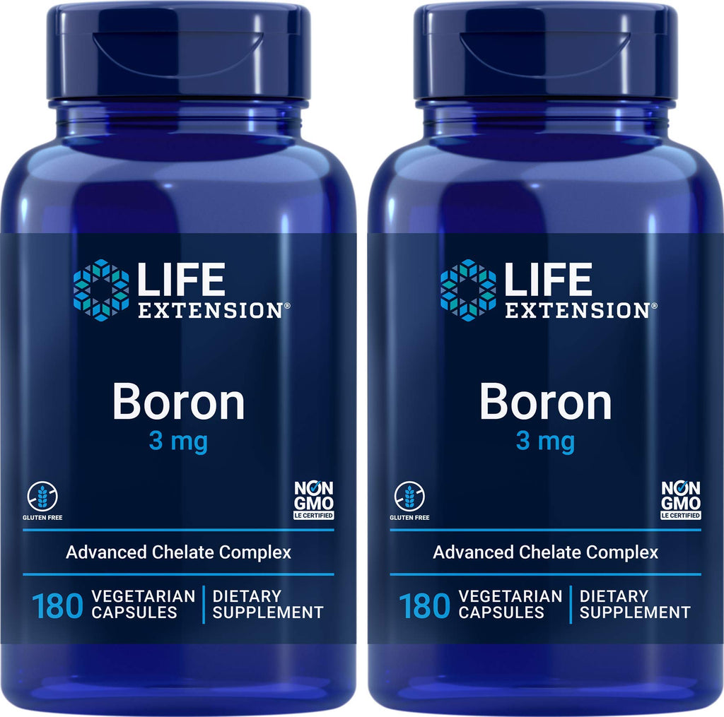 Life Extension Boron 3mg capsules