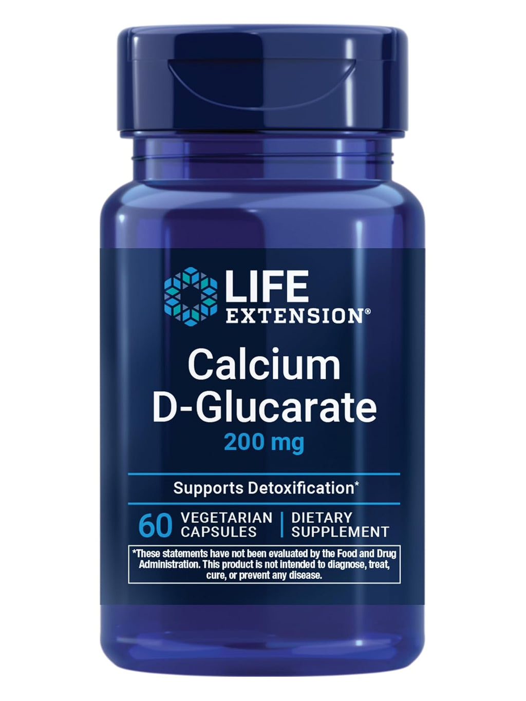life extension calcium d-glucarate capsules