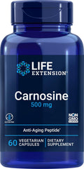 Life Extension Carnosine capsules for vitality