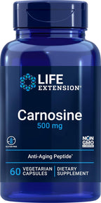 Life Extension Carnosine capsules for vitality