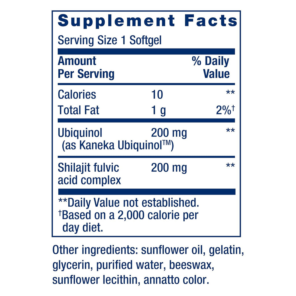 life extension coq10 for heart health