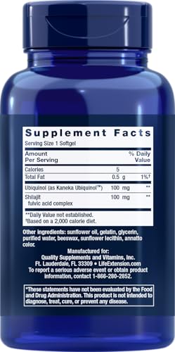 life extension coq10 softgels