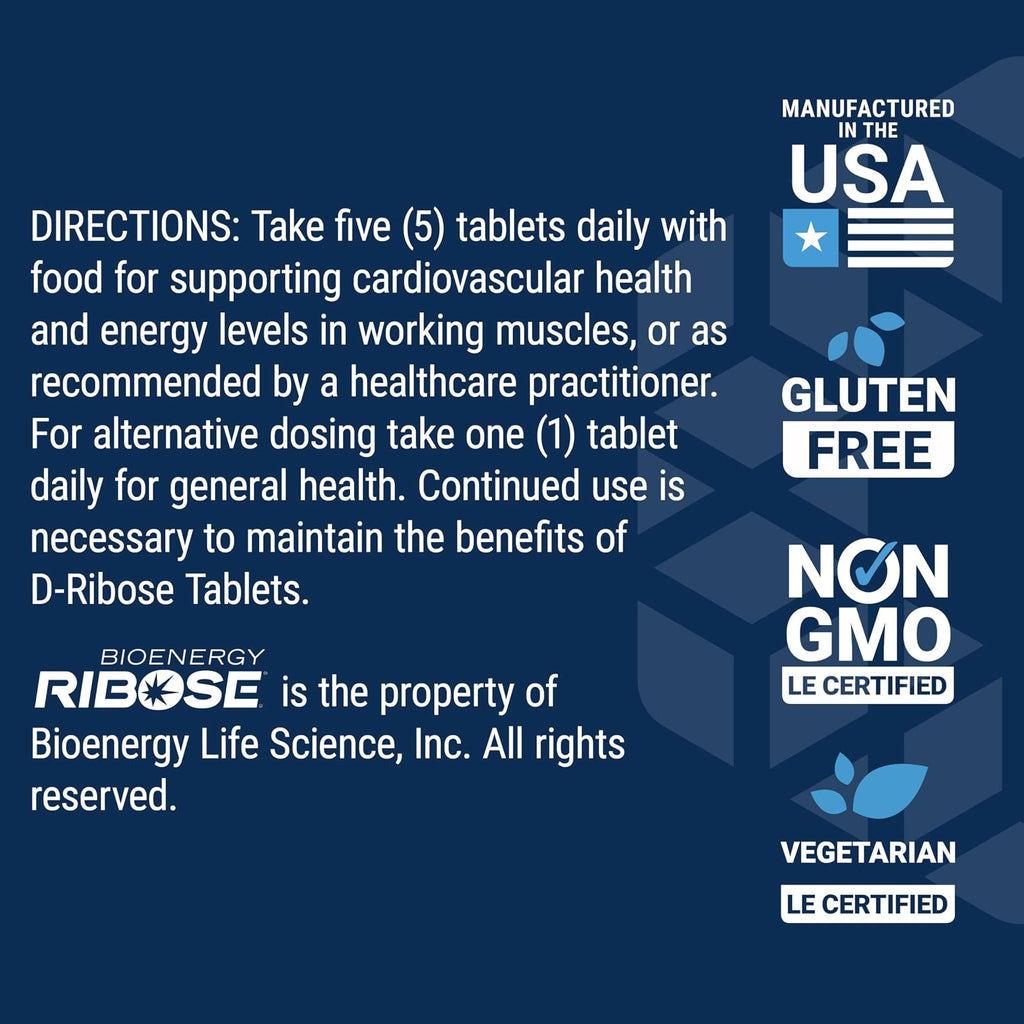 Life Extension D-Ribose for cellular energy