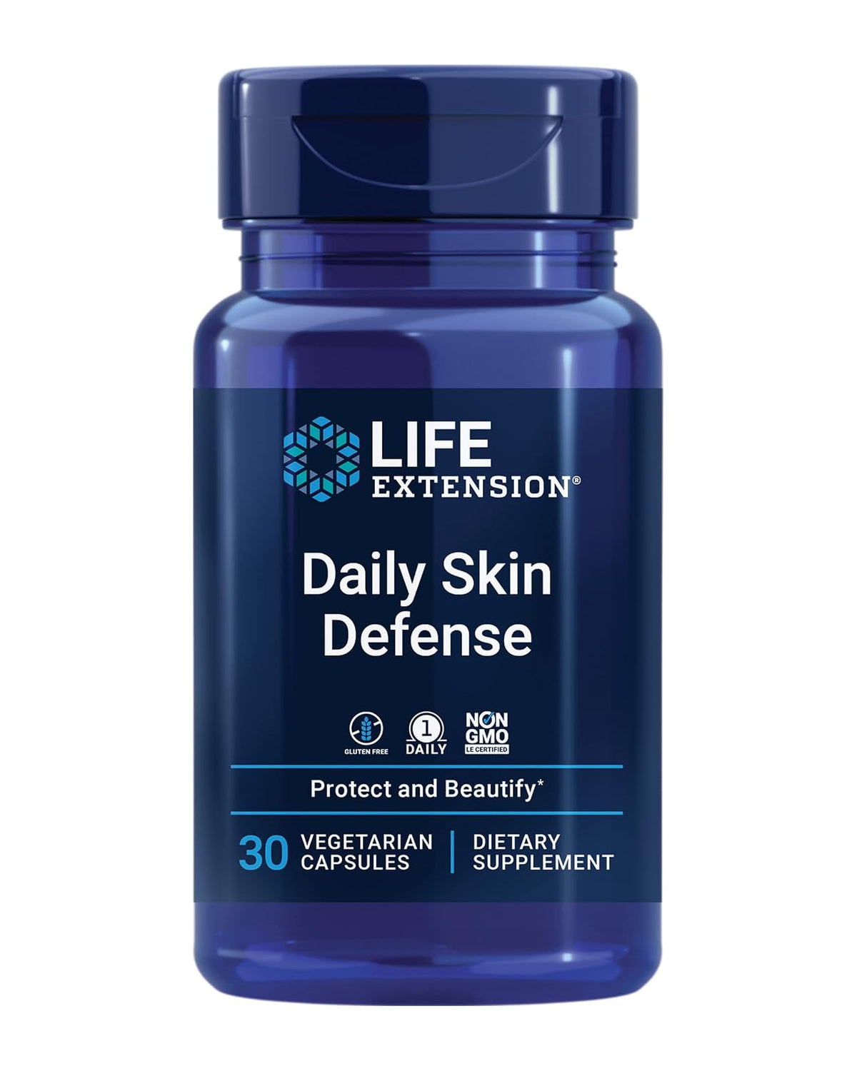 Life Extension Daily Skin Defense capsules