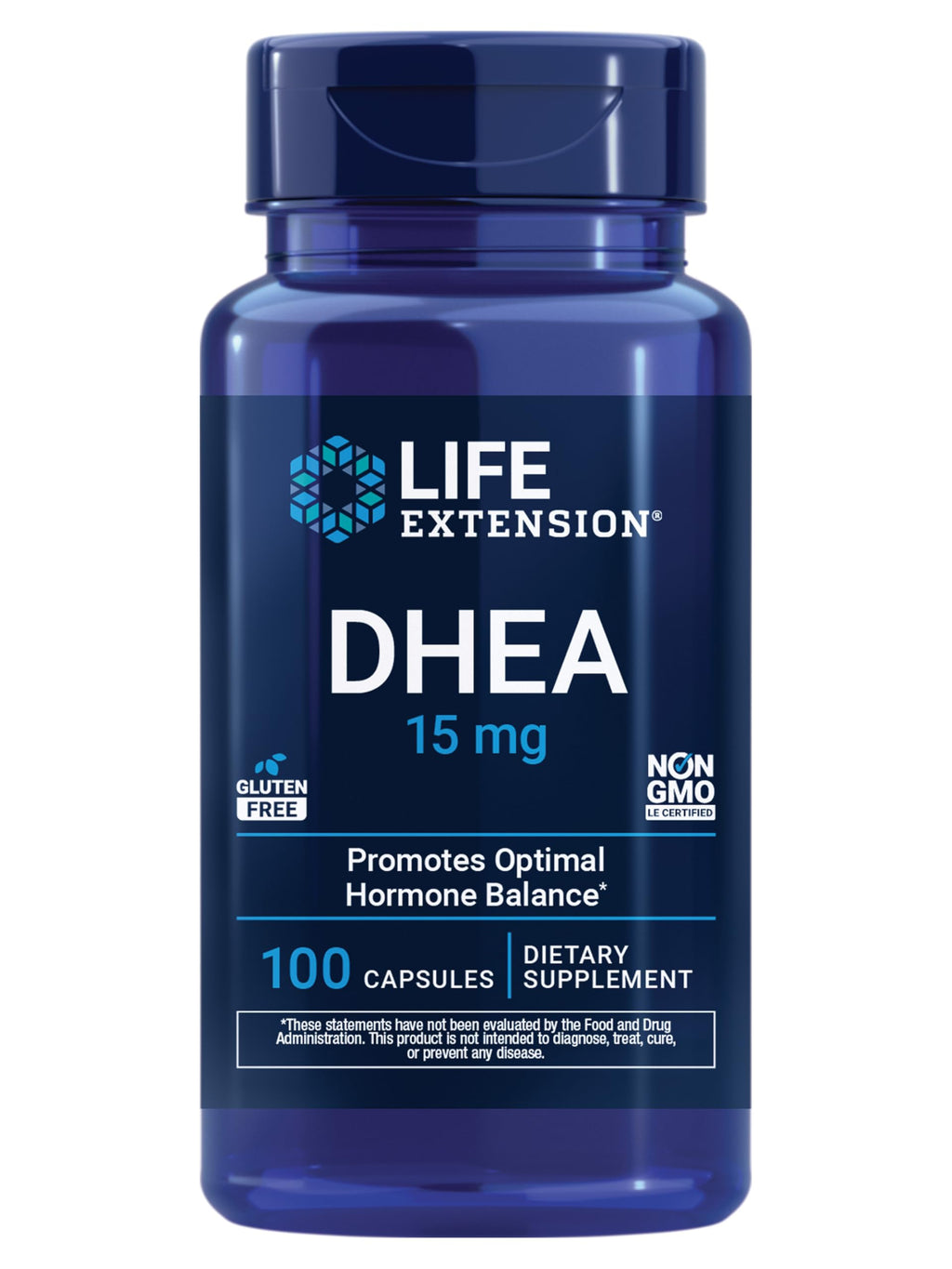 Life Extension DHEA hormone balance supplement