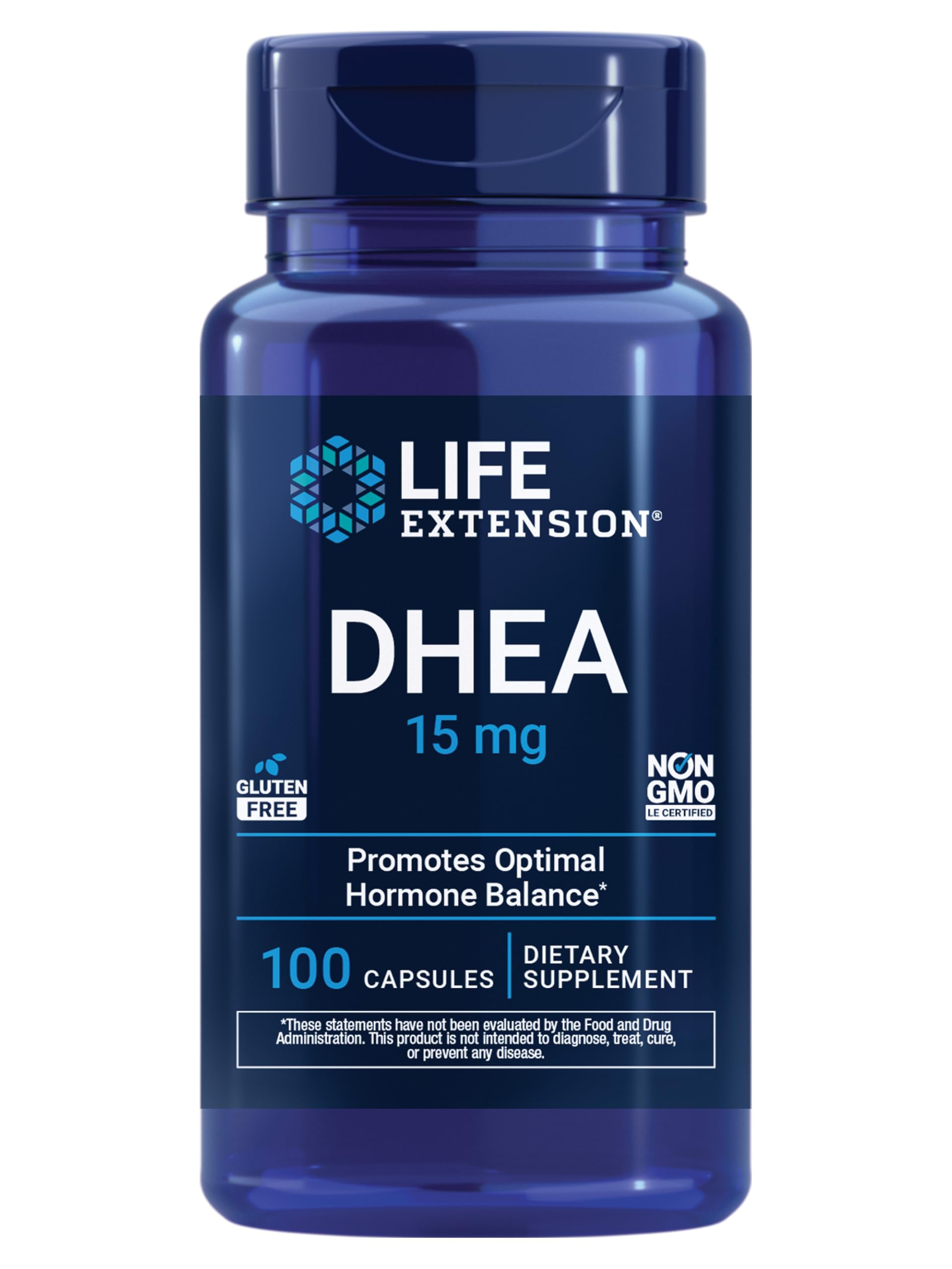 Life Extension DHEA hormone balance supplement