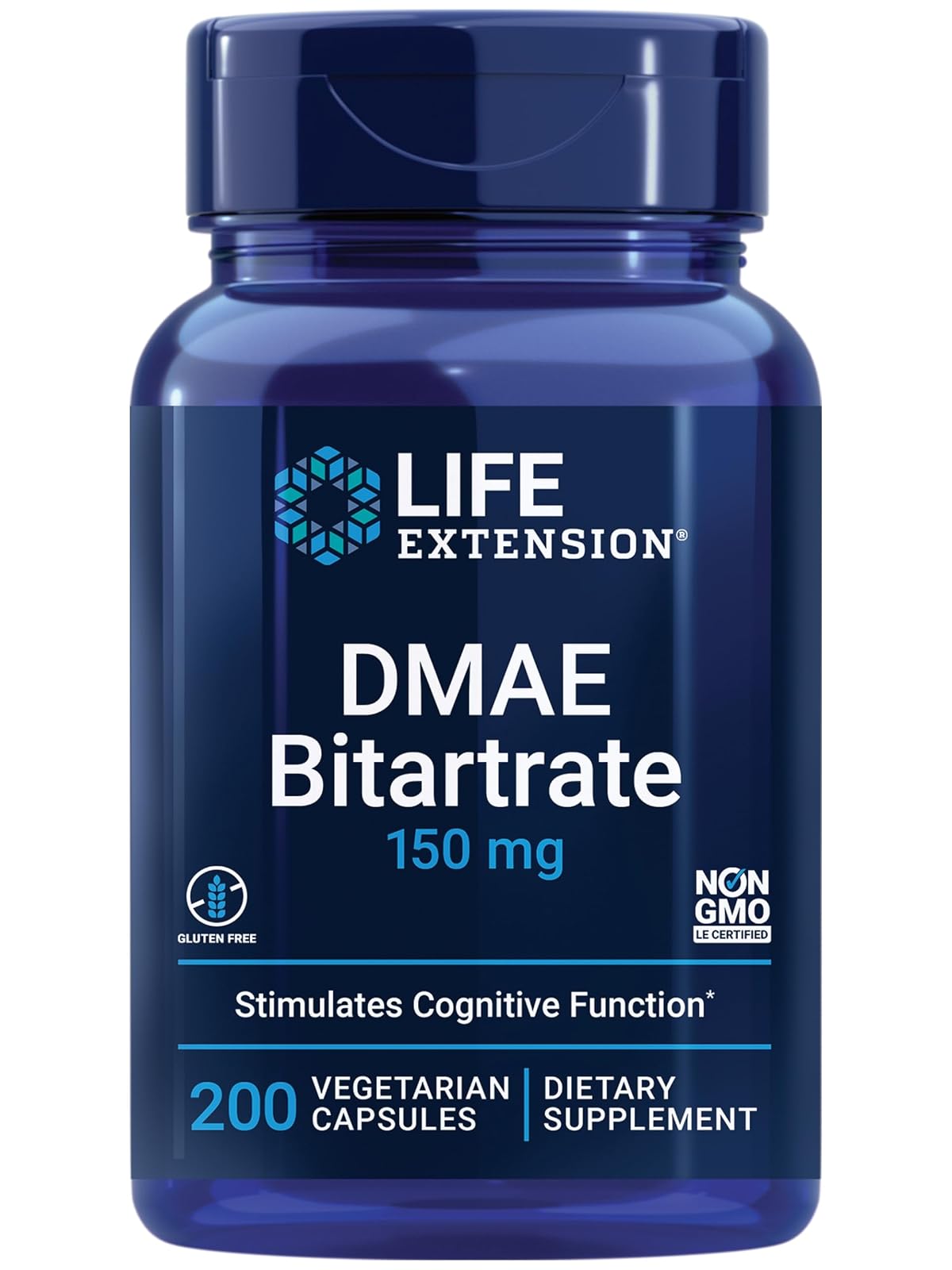 Life Extension DMAE Bitartrate capsules