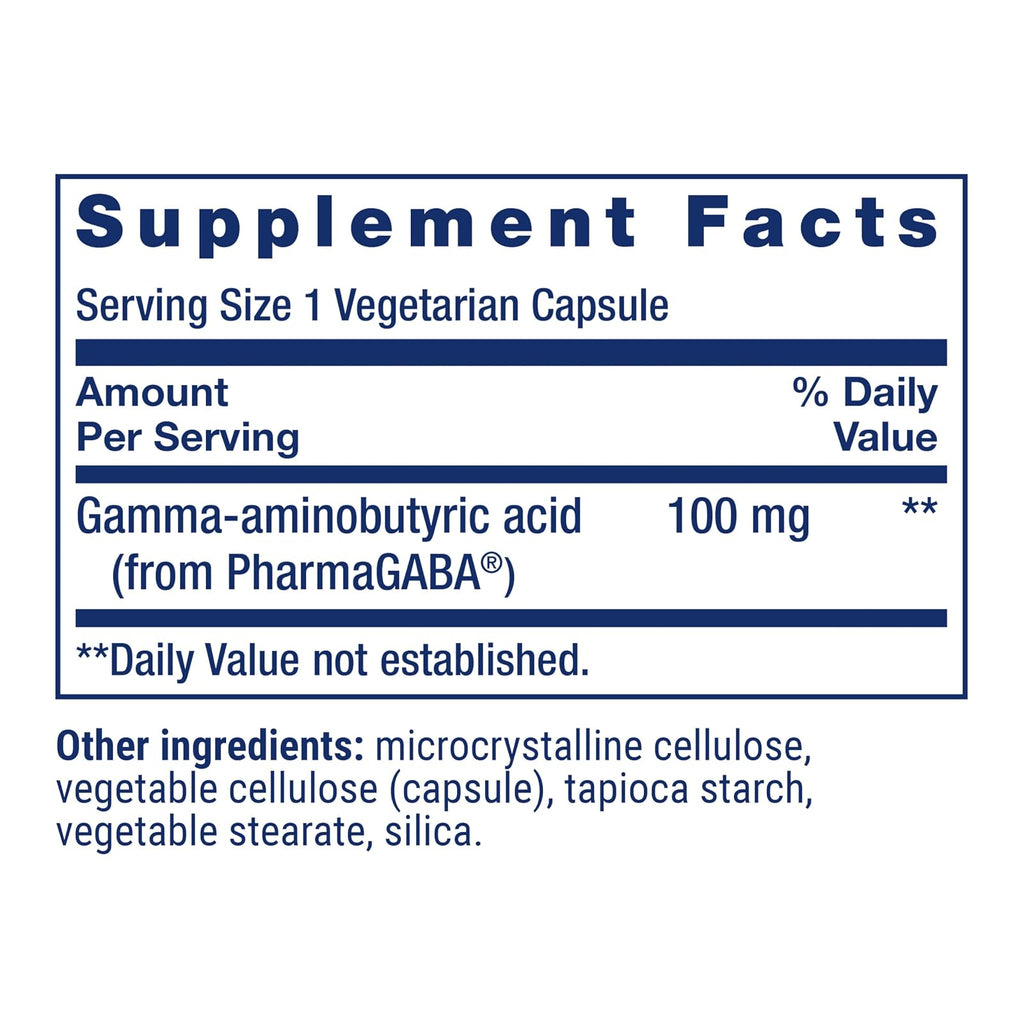 life extension gaba 500 mg benefits