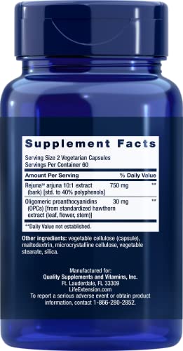 life extension hawthorn capsules pack