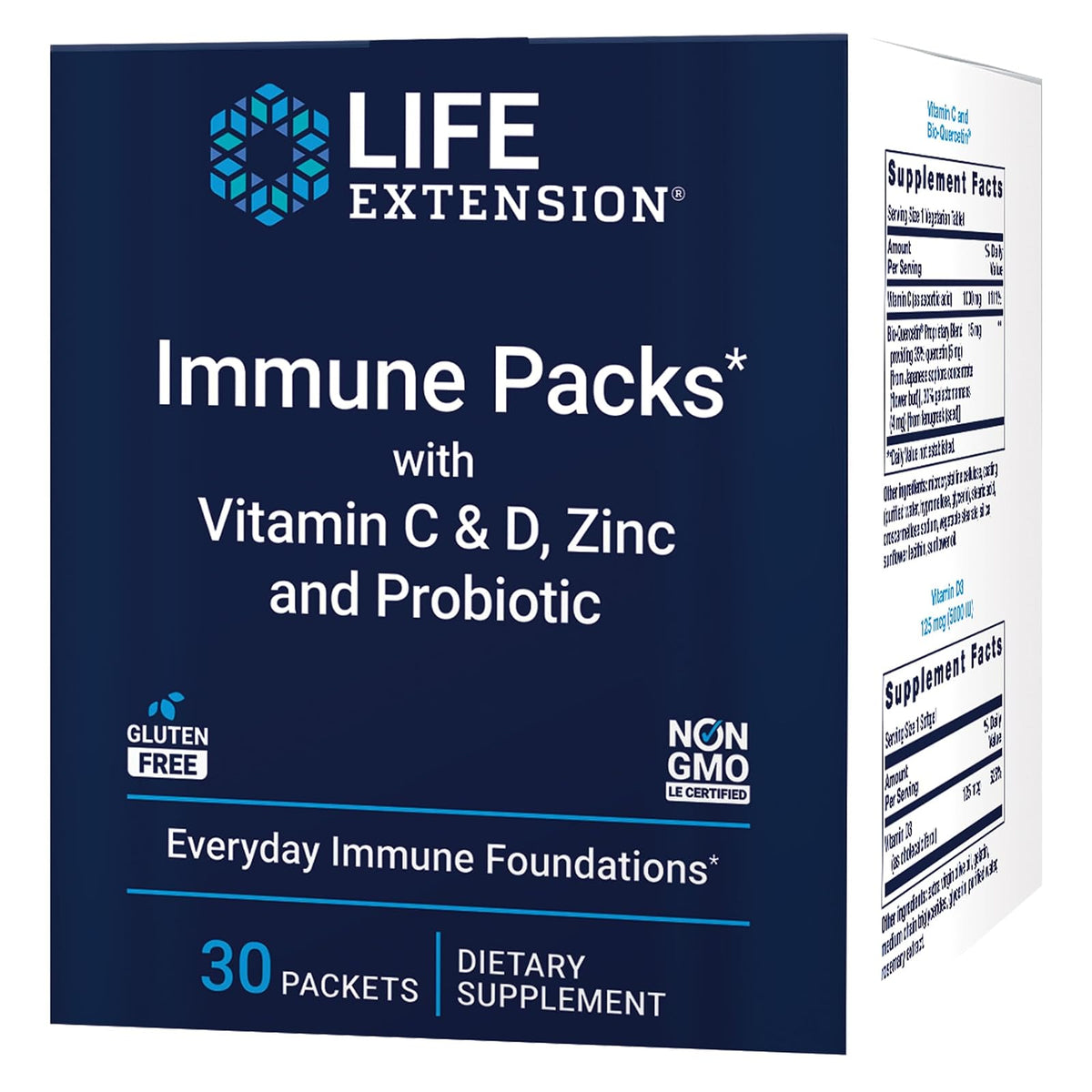 Life Extension immune support packs