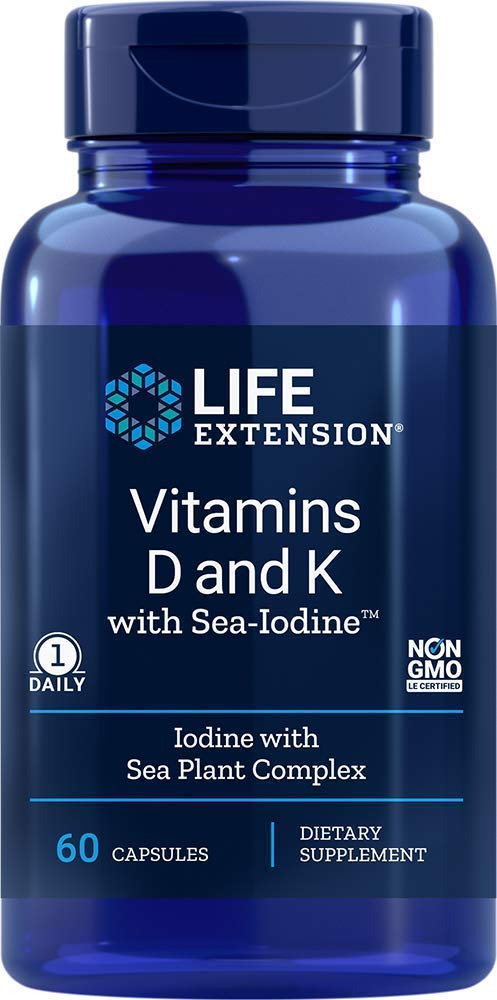 Life Extension iodine supplement for wellness