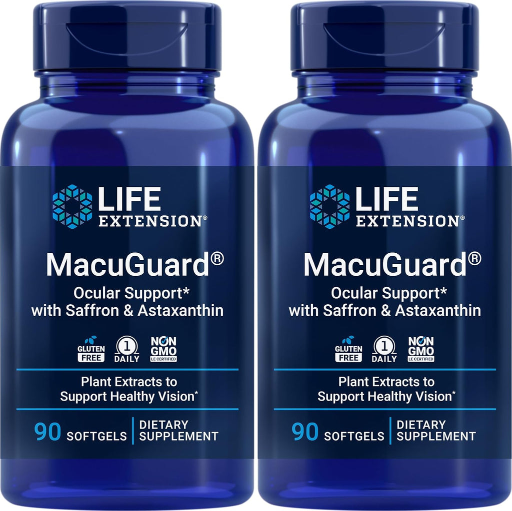 Life Extension MacuGuard softgels for eye health