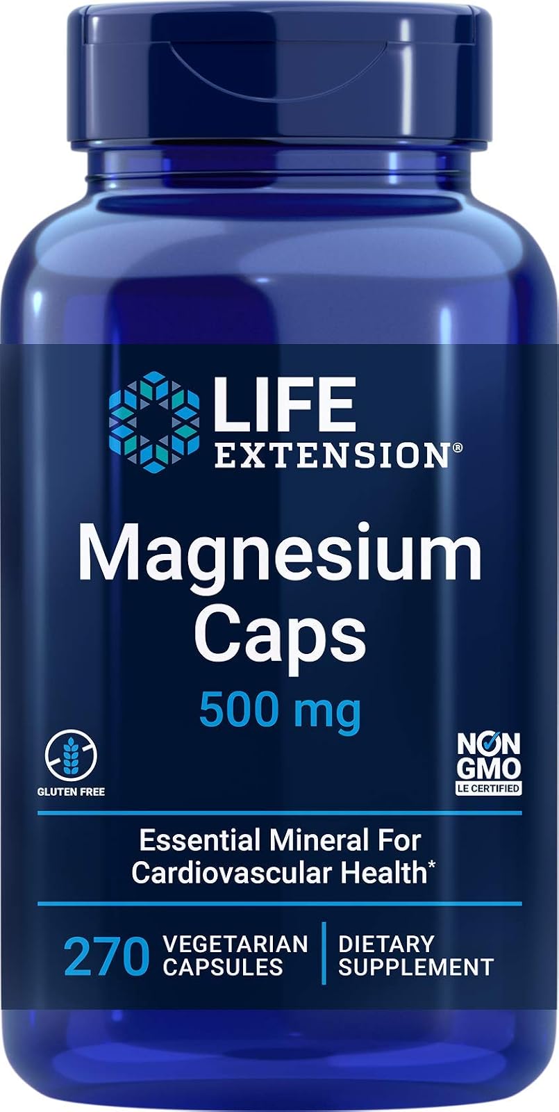 Life Extension magnesium capsules for relaxation