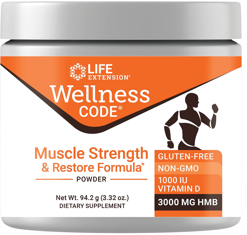 Life Extension muscle strength powder