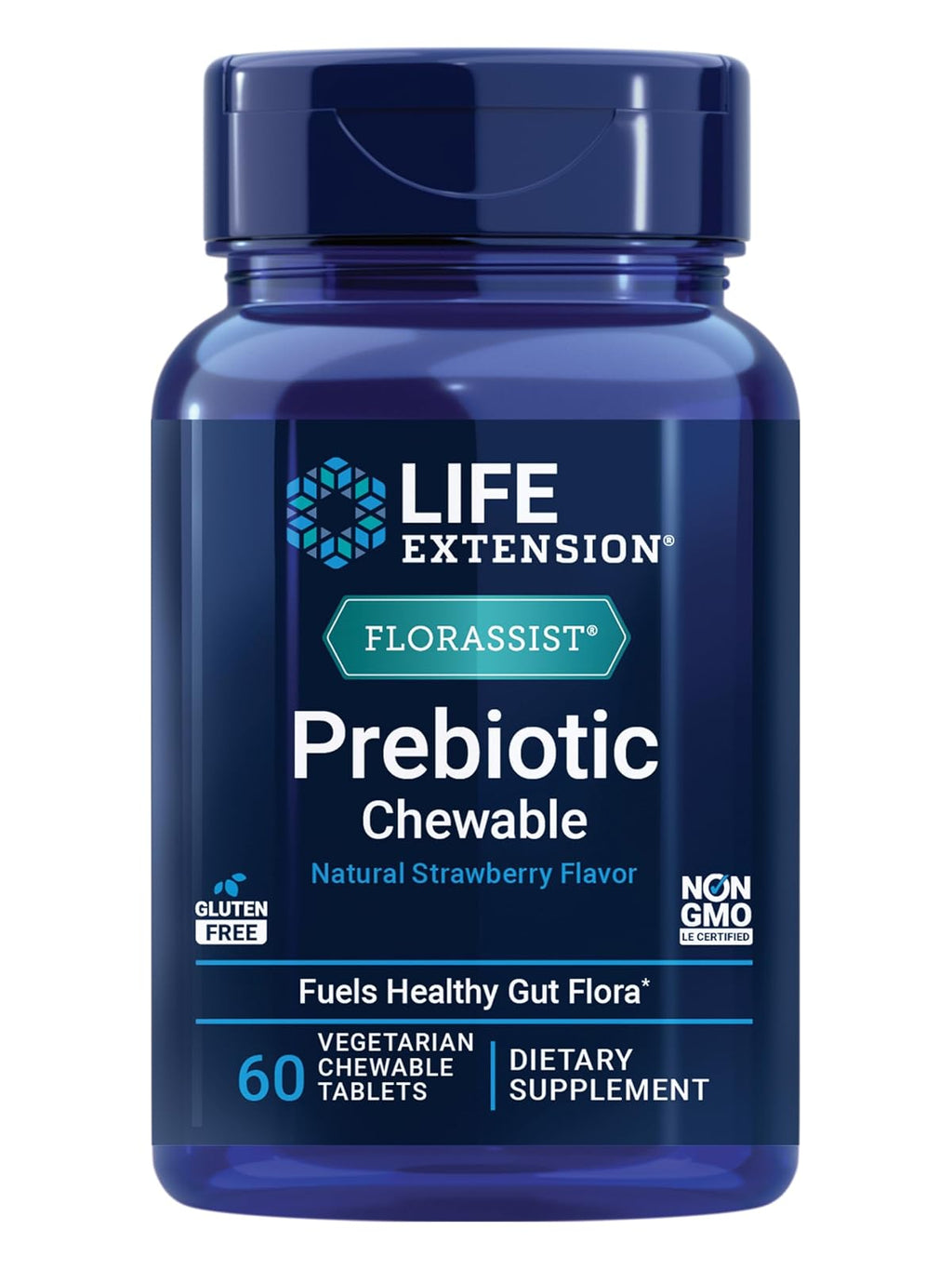 Life Extension prebiotics chewable tablets