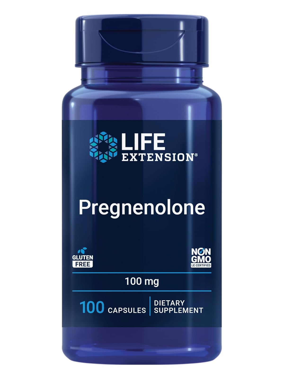 Life Extension Pregnenolone 100 mg capsules