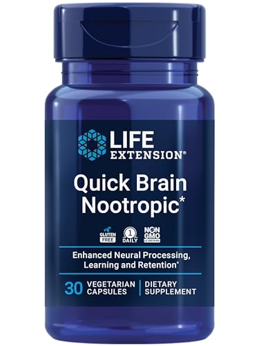 Life Extension Quick Brain Nootropic benefits