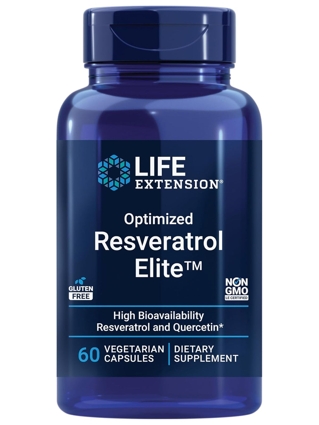Life Extension resveratrol antioxidant capsules