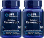 Life Extension Resveratrol antioxidant capsules