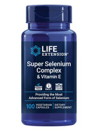 Life Extension selenium supplement capsules