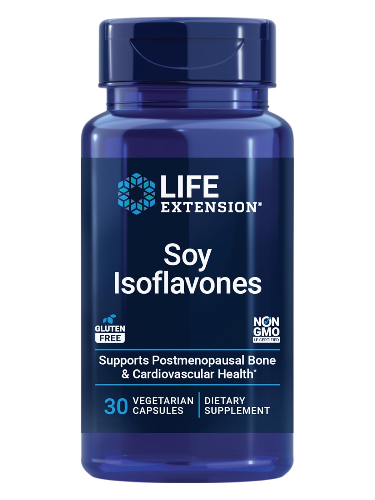 Life Extension soy isoflavones capsules