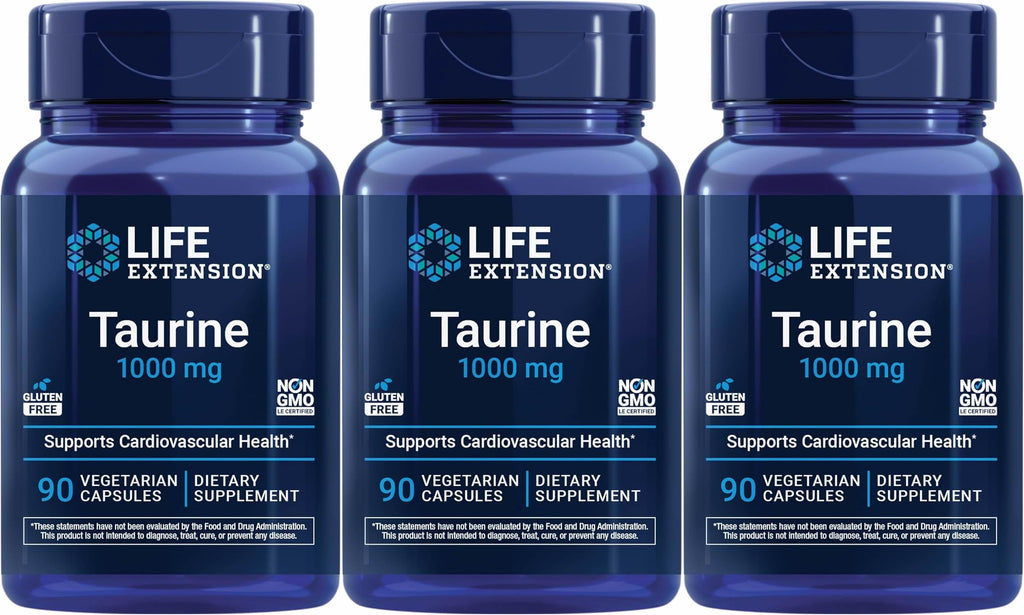 Life Extension Taurine vegetarian capsules