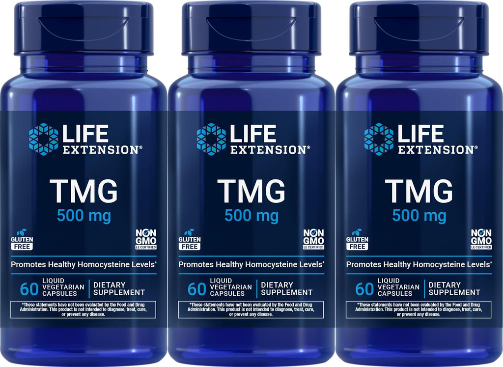 Life Extension TMG vegetarian multivitamins