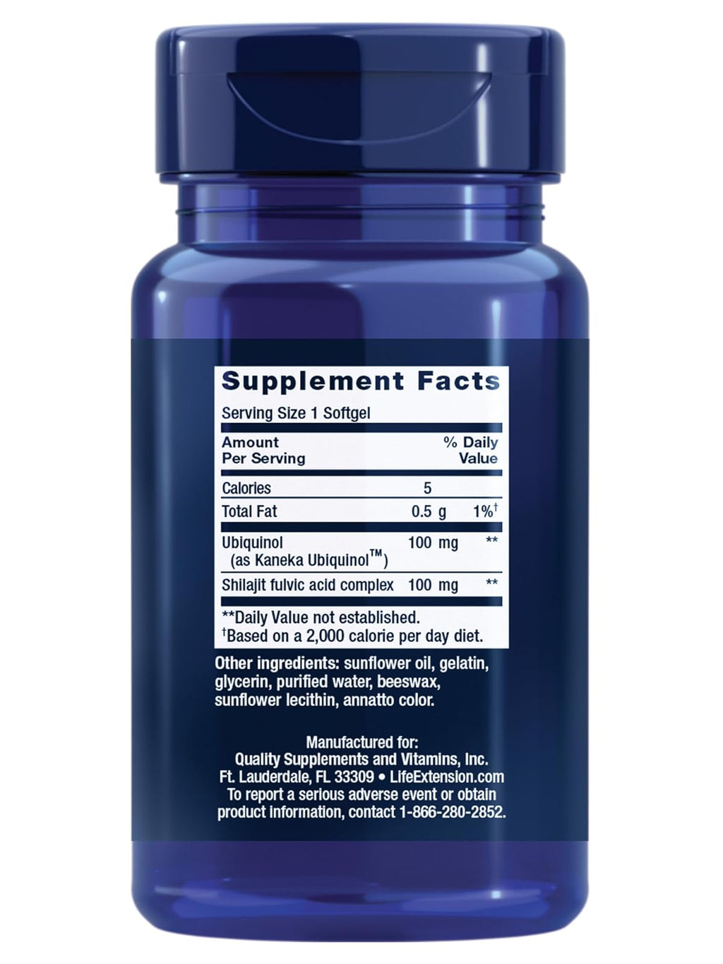 life extension ubiquinol benefits