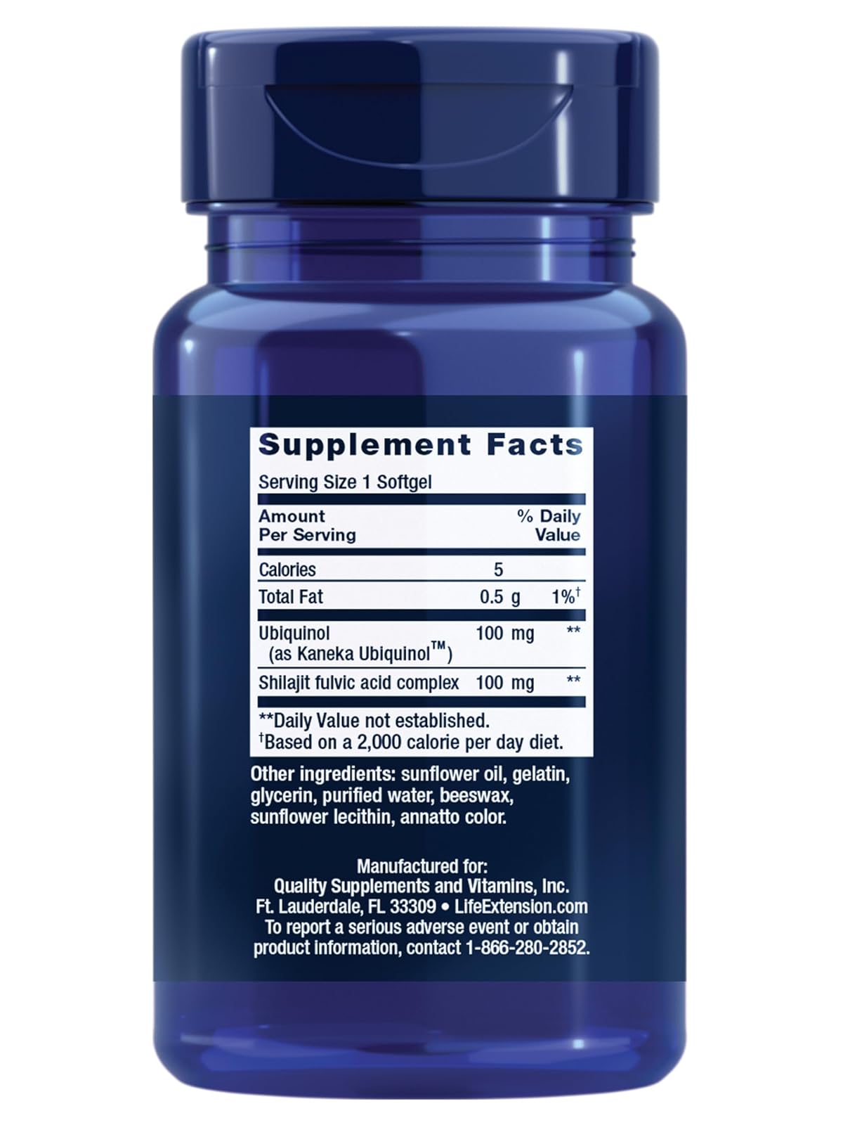 life extension ubiquinol benefits