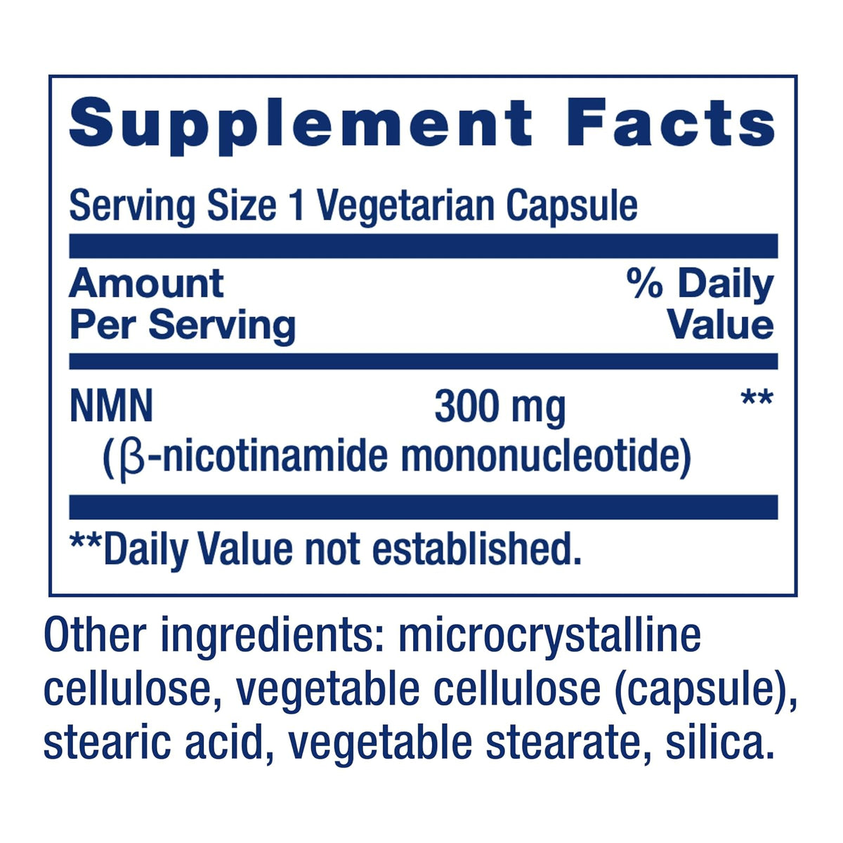 Life Extension vitamin B3 capsules