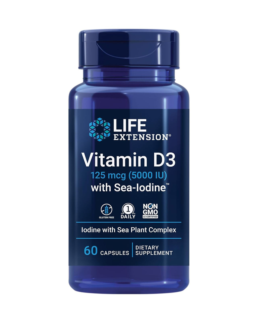 Life Extension Vitamin D3 capsules