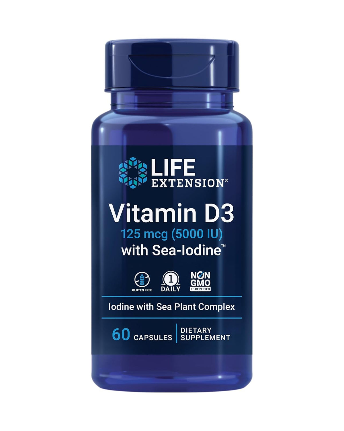 Life Extension Vitamin D3 capsules